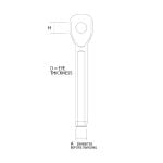 Swage Eye - Sta Lok - Manufactured from Stainless Steel